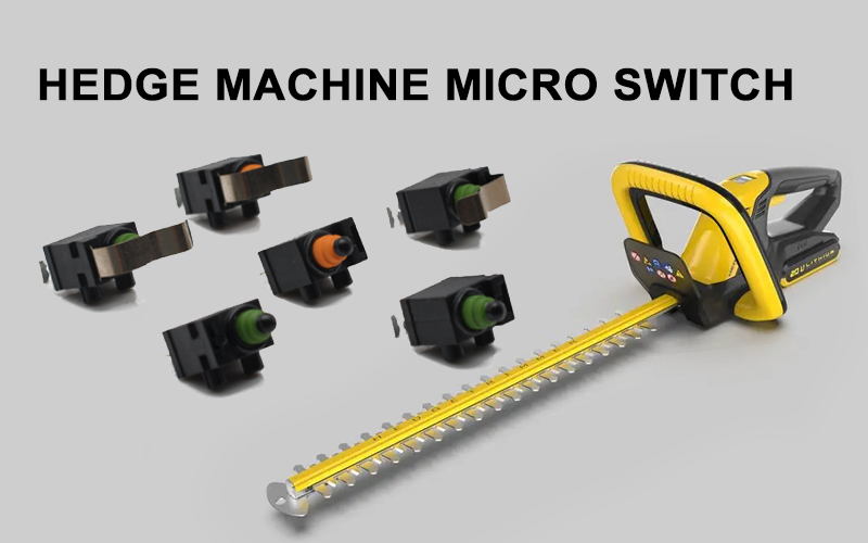 Hedge machine micro switch