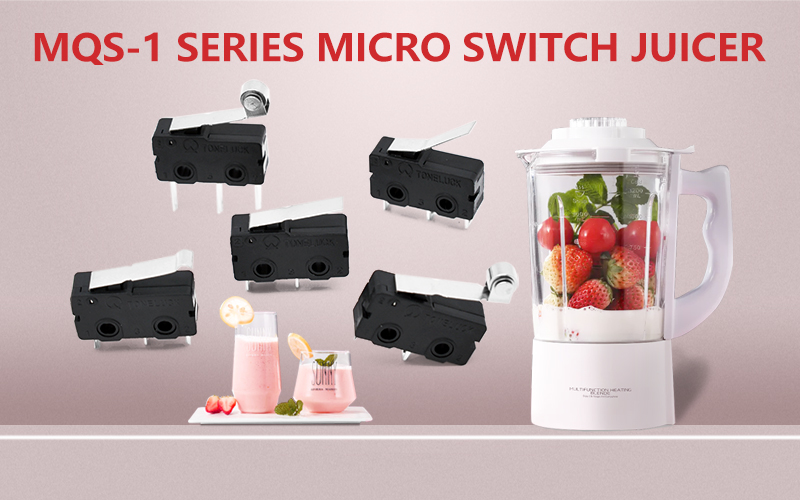 MQS-1 Series micro switch is used in juice extractor