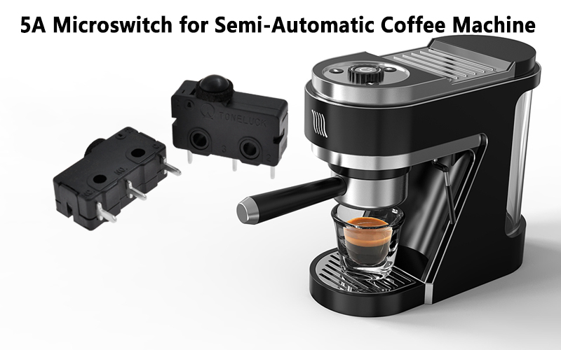 5A Microswitch for Semi-Automatic Coffee Machine