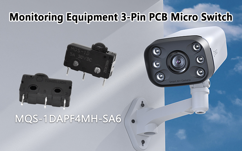 Monitoring Equipment 3-Pin PCB Micro Switch