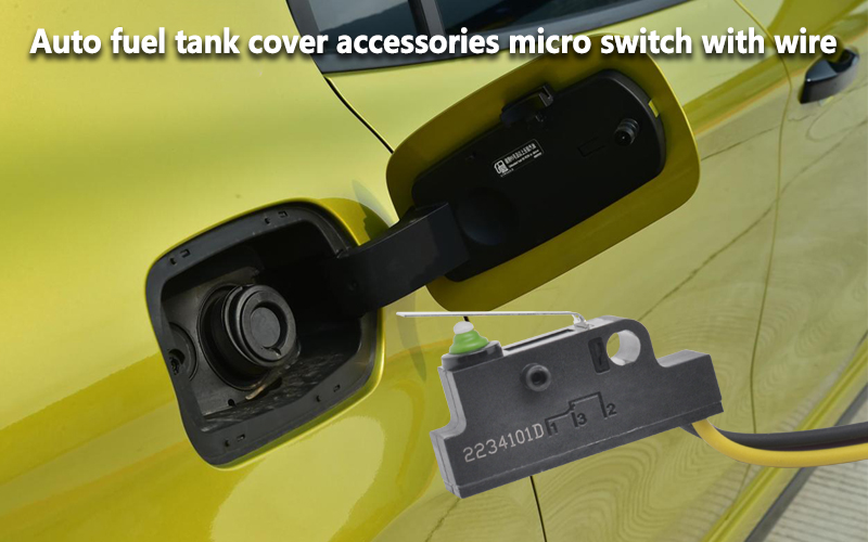 Auto fuel tank cover accessories micro switch with wire