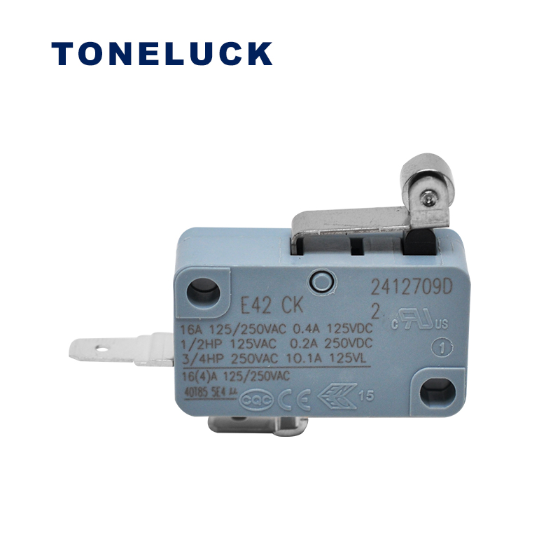 Switch Bot ME-8122 250VAC 5A Micro Switch Roller Plunger Momentary Mini ...